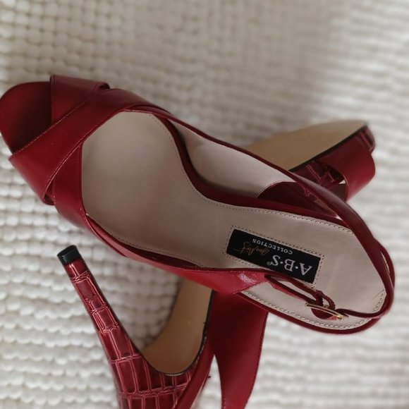 ABS | Shoes | Abs Red Heels | Poshmark